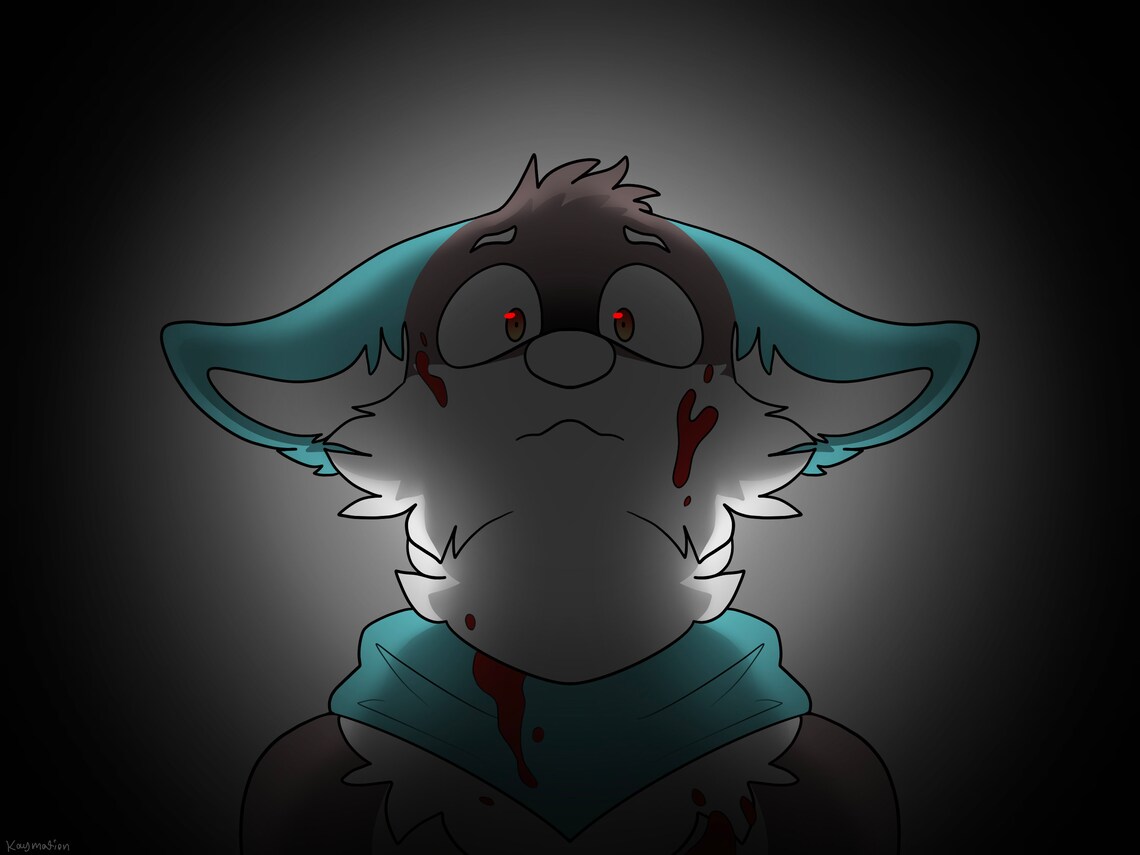 Scary Disturbed Furry Fursona YCH READ DESCRIPTION - Etsy