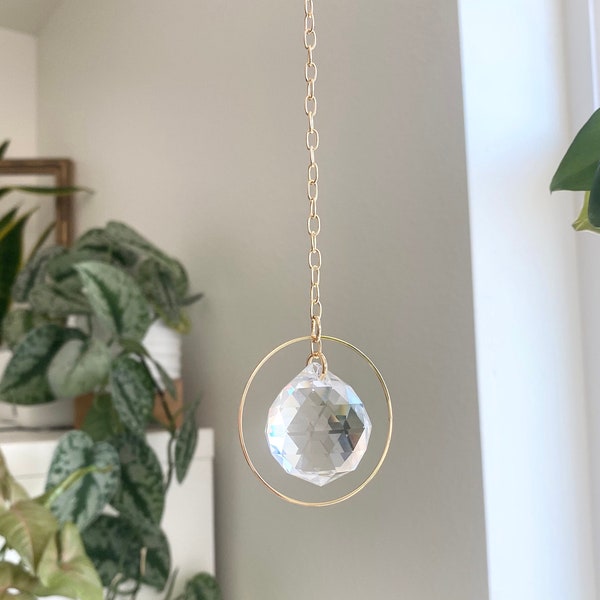 Crystal Suncatcher - Etsy