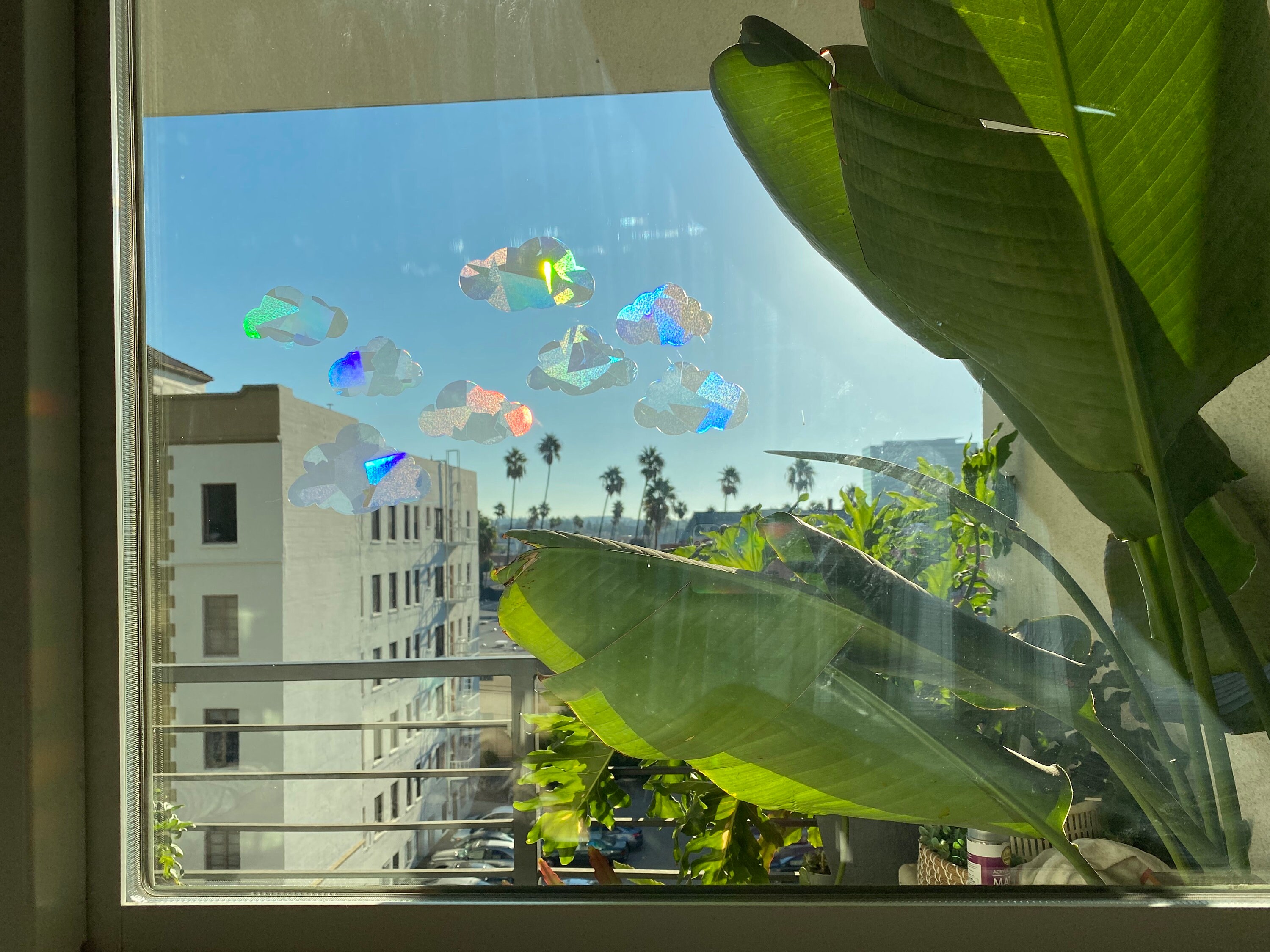 Cloud Suncatcher Sticker Set Rainbow Maker Stickers - Etsy