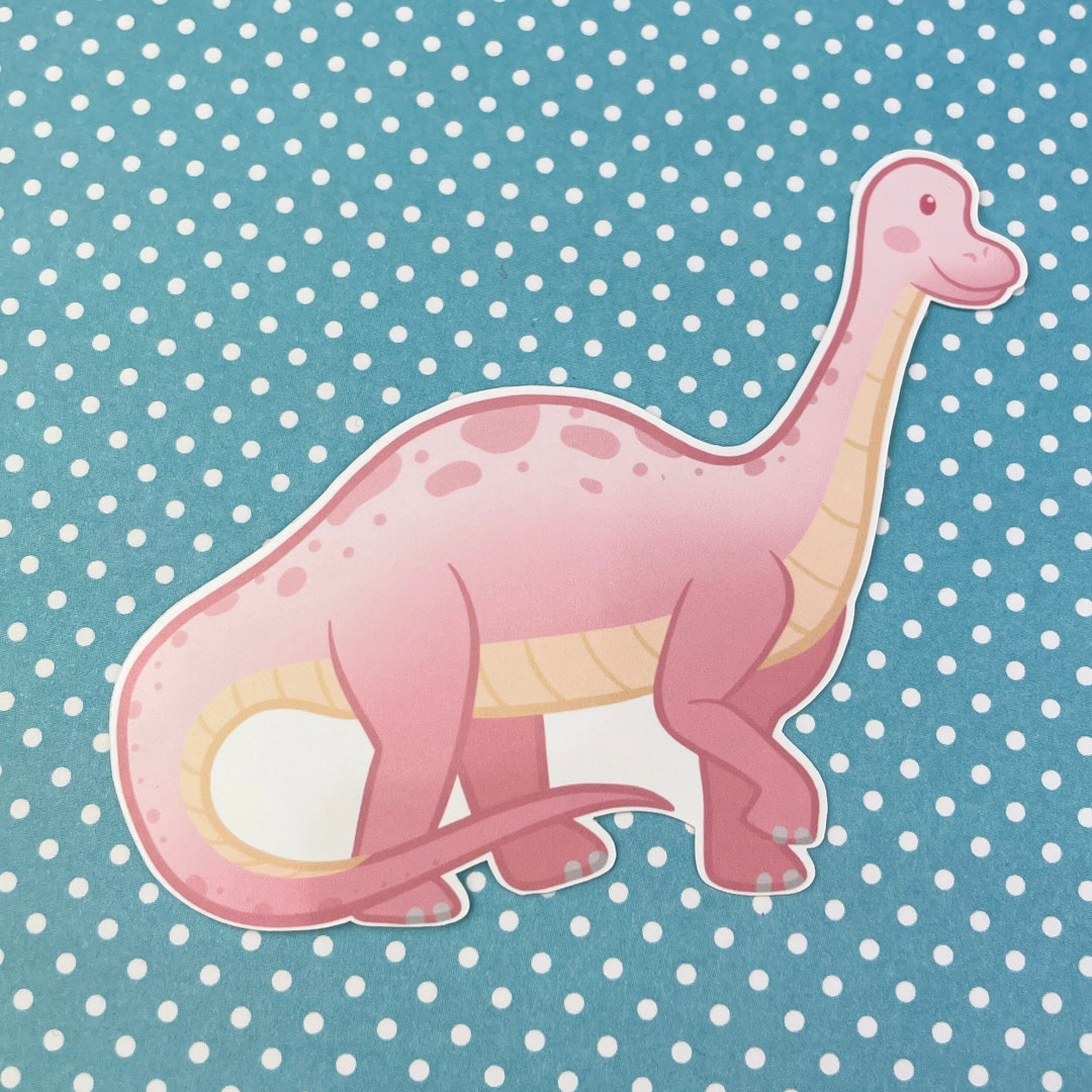 Brontosaurus Sticker - Etsy