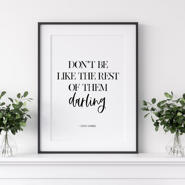 Coco Chanel - Etsy