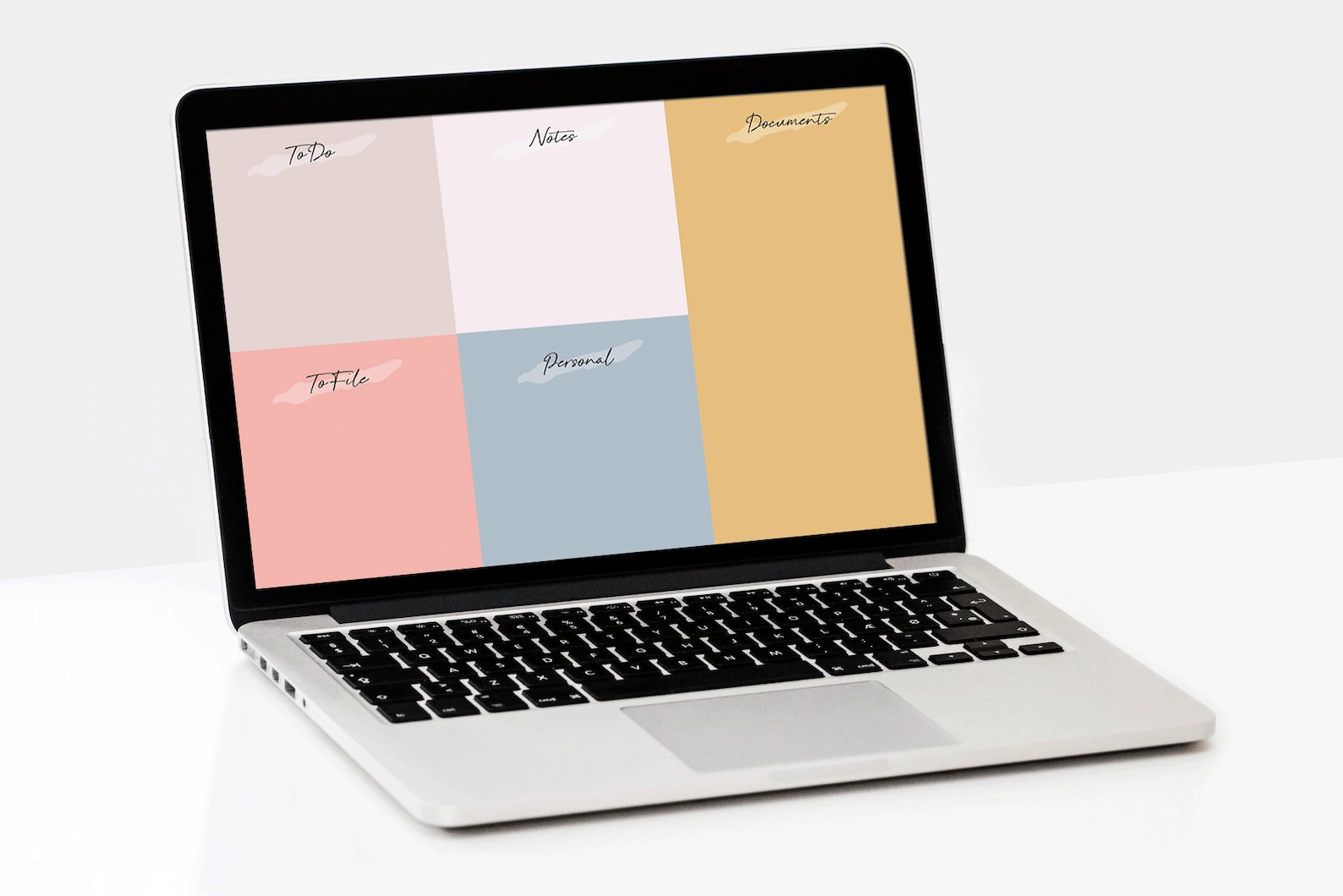 Modern Desktop Wallpaper Organizer, Desktop Background, Instant ...