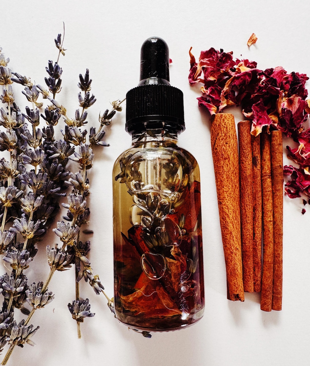 Black Tourmaline Intention Oil: Lavender, Rose & Cinnamon Protection ...