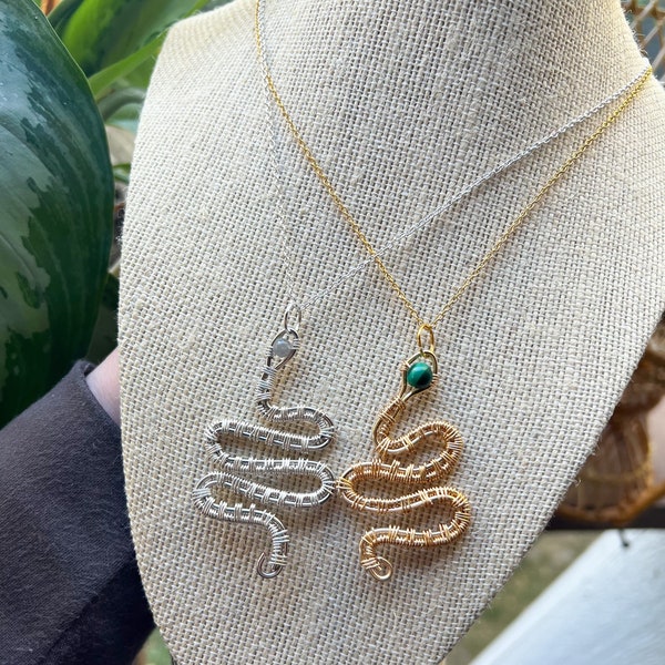 Wire Wrapped Snake - Etsy
