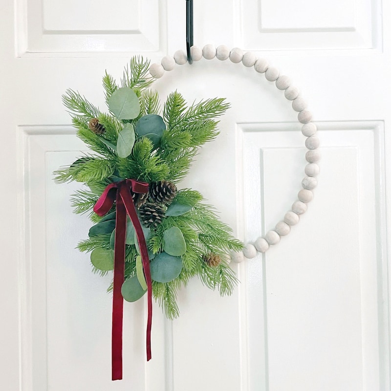 Beaded Wreath - Etsy