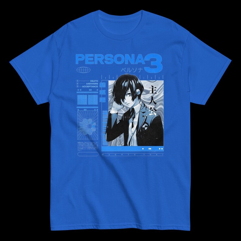 Persona 3 T-shirt - Etsy