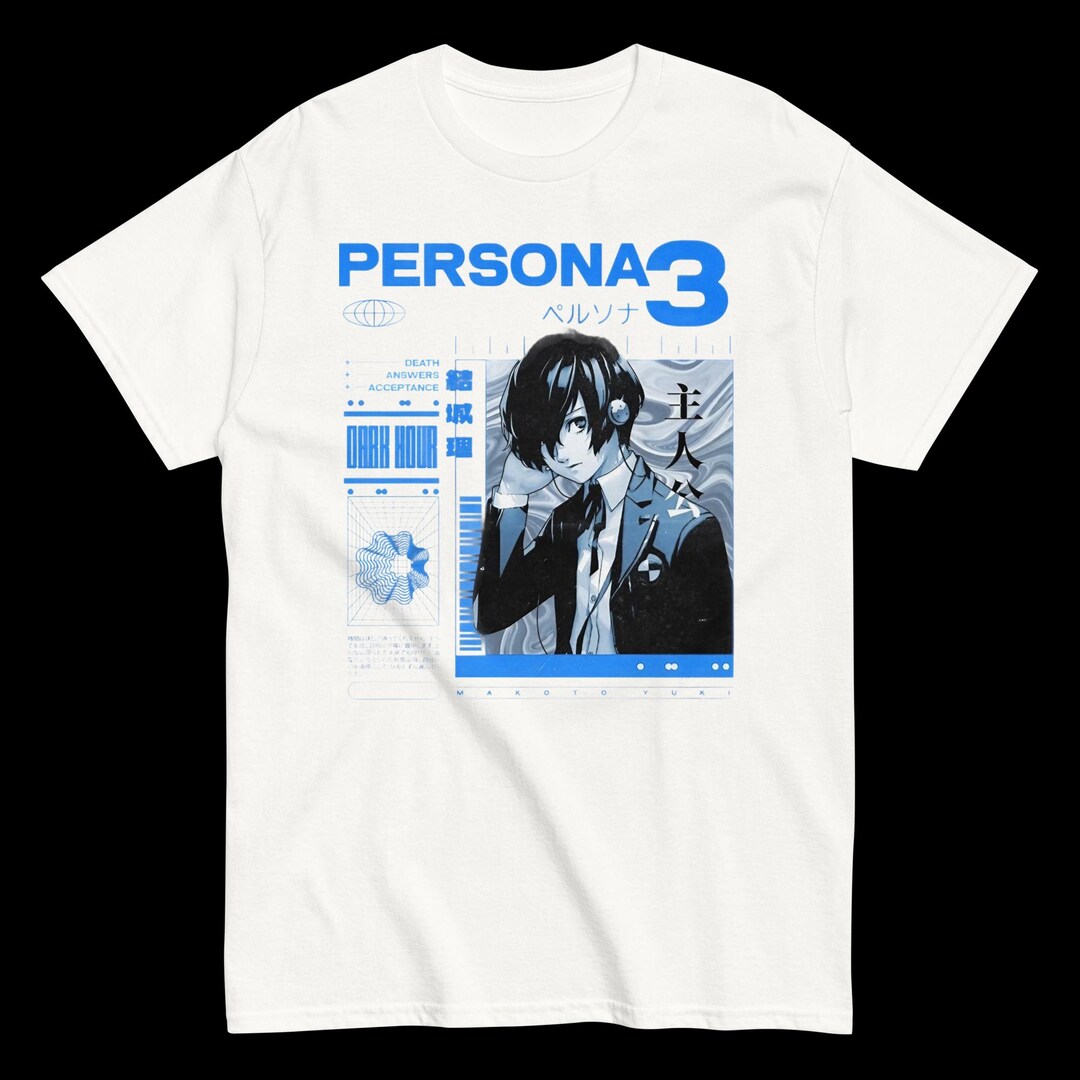 Persona 3 T-shirt - Etsy