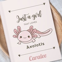 Axolotl Buddies Spiral Notebook - Etsy