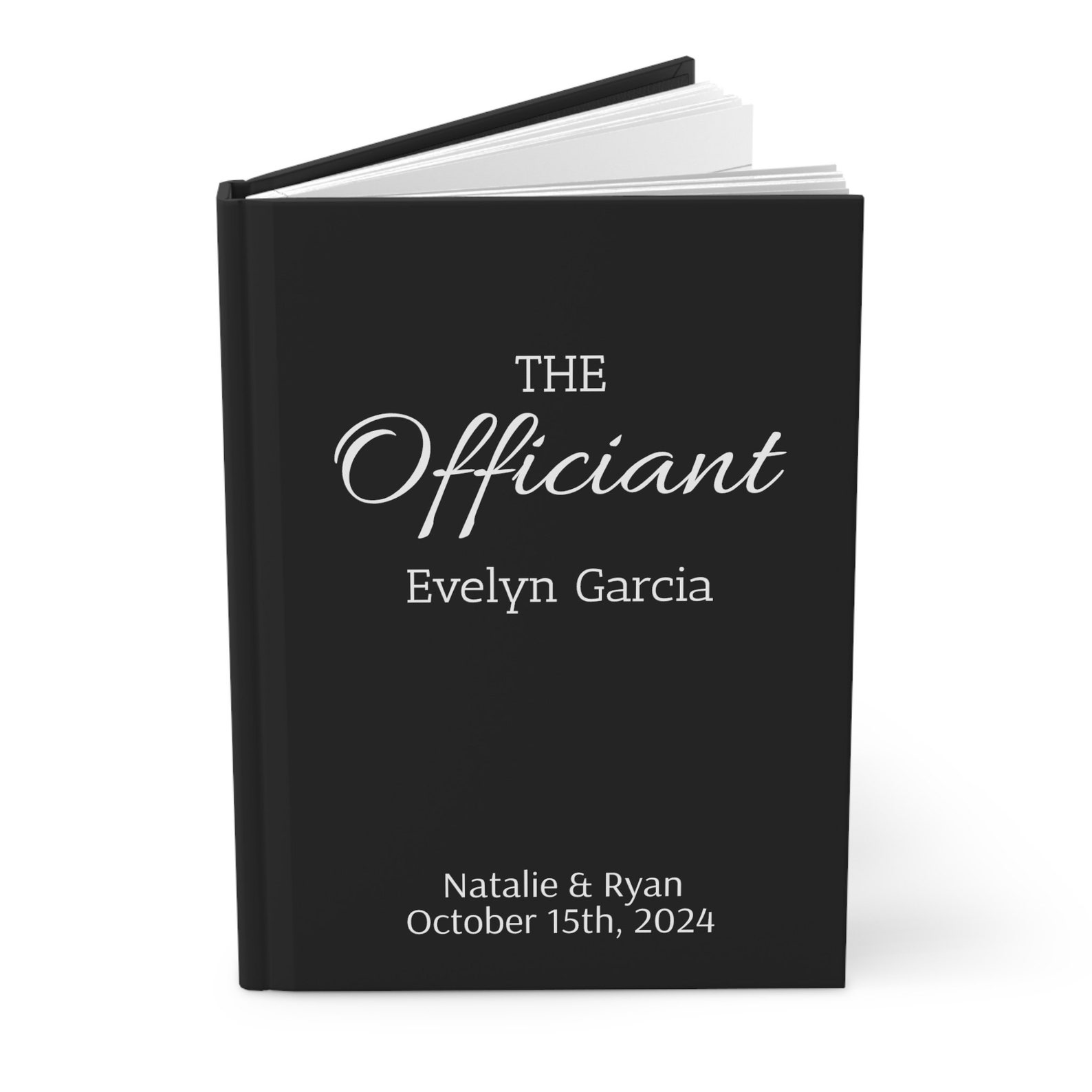 Custom Officiant Notebook Wedding Officiant Gift Officiant Journal ...