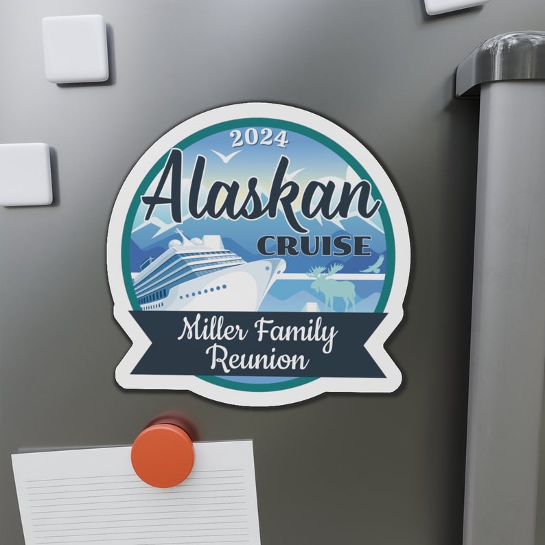 Alaska Cruise Door Magnets Custom Cruise Magnets First Cruise Magnet ...