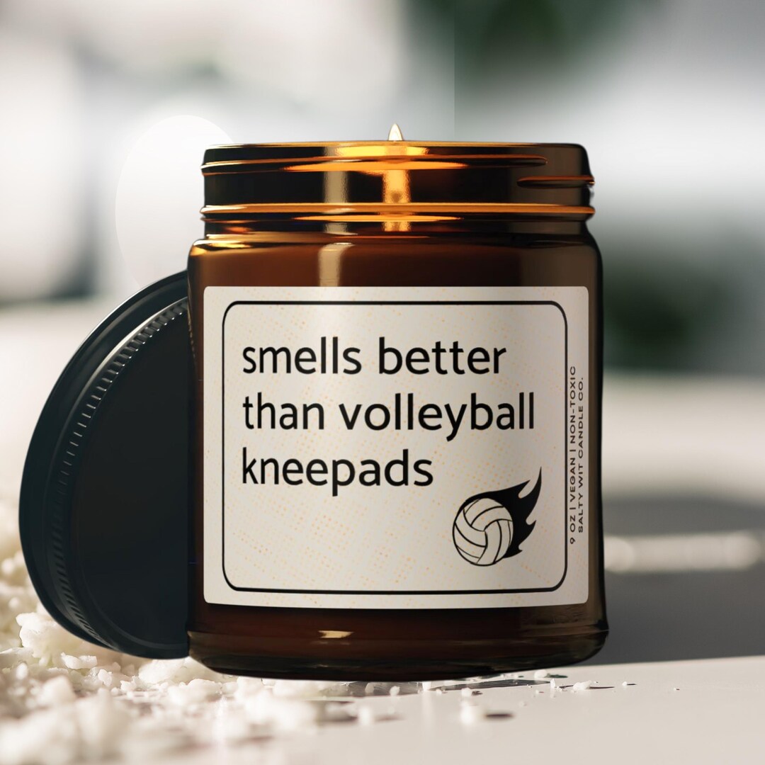 Volleyball Coach Gift Volleyball Candle Volleyball Player Varsity ...