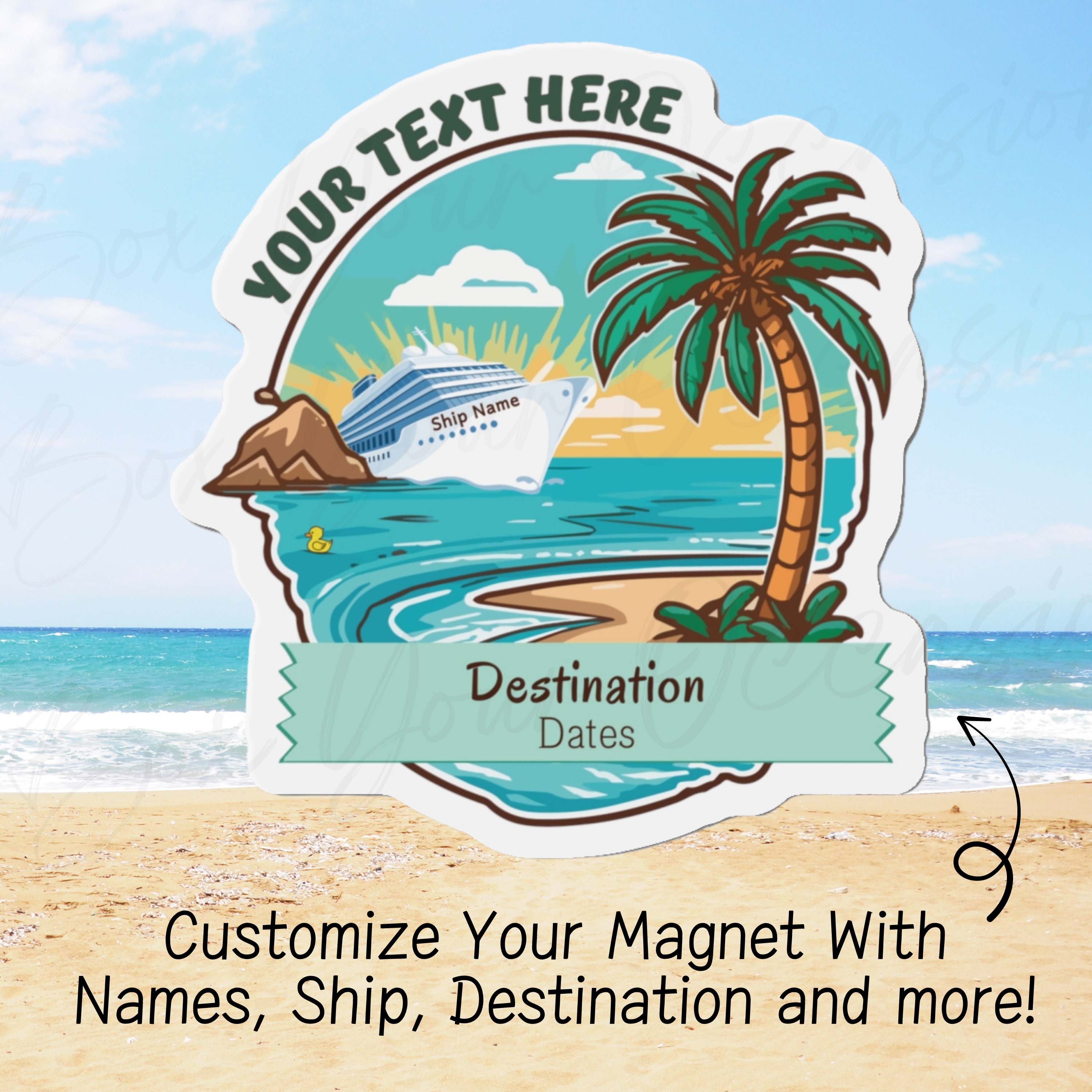 Custom Cruise Door Sign Family Cruise Magnet Carnival Cruise Door Decor ...