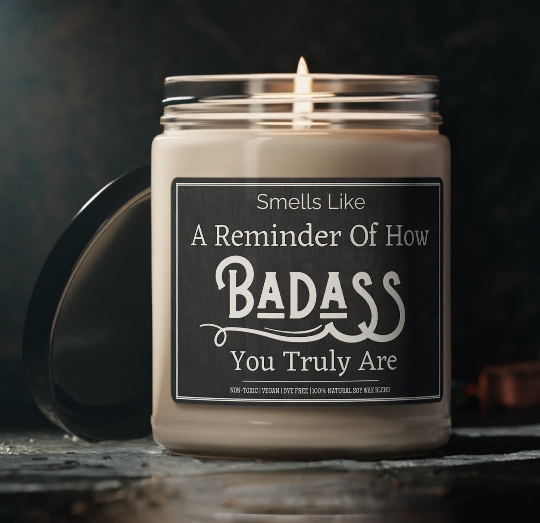 ENCOURAGING GIFT, Badass, Positive Affirmation Gift, Words of ...