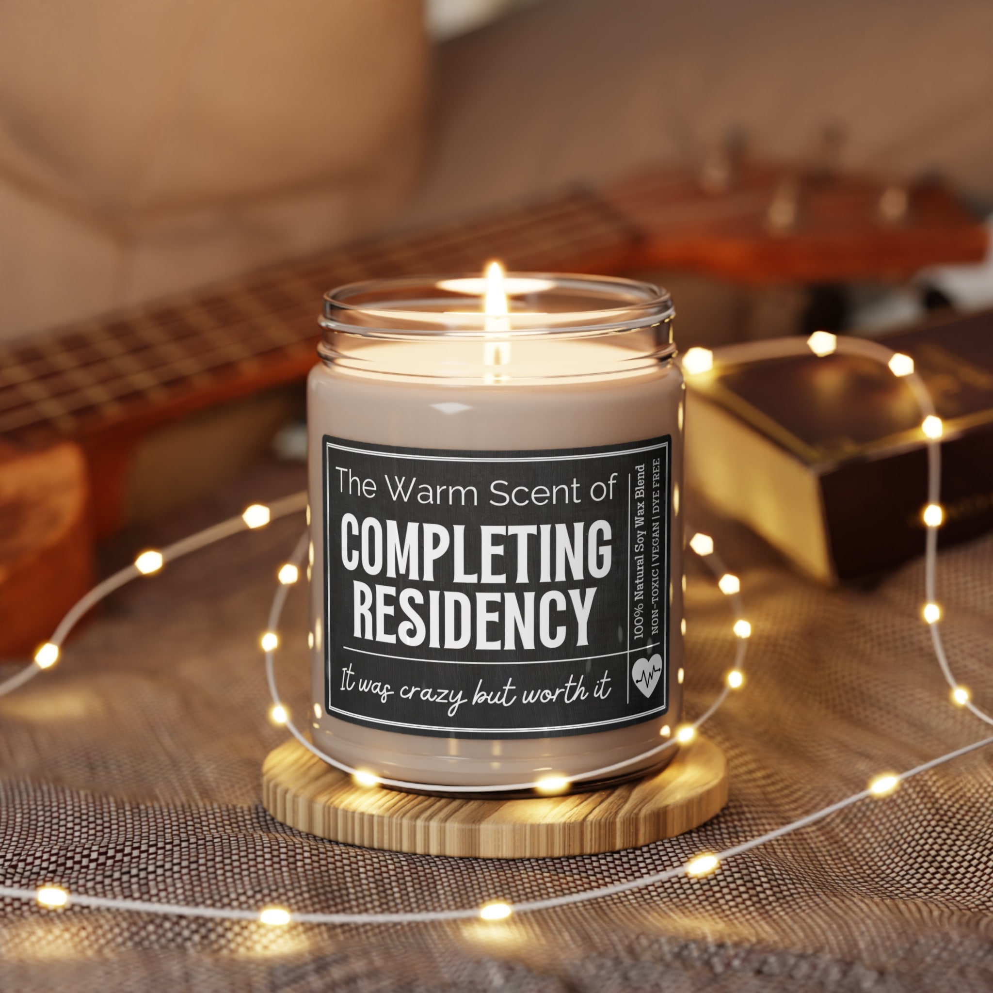RESIDENCY CANDLE, Completing Residency Gifts, Residency Graduation ...