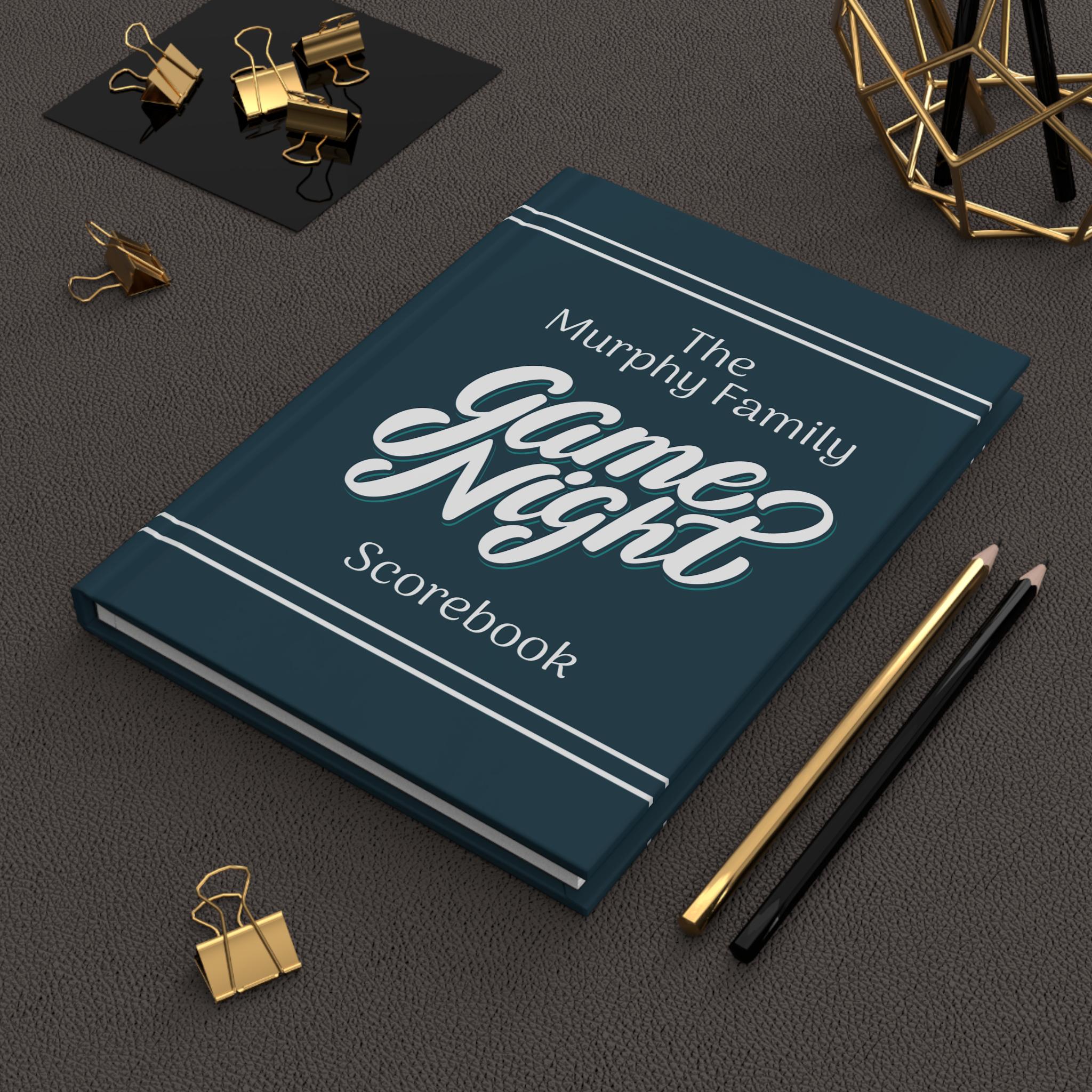 Family Boardgame Scorebook Game Night Scorebook Fun Christmas Gifts for ...