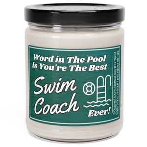 SWIM COACH GIFT, Swim Teacher Gift, Swim Team Coach Gift, Swimmer Gift ...