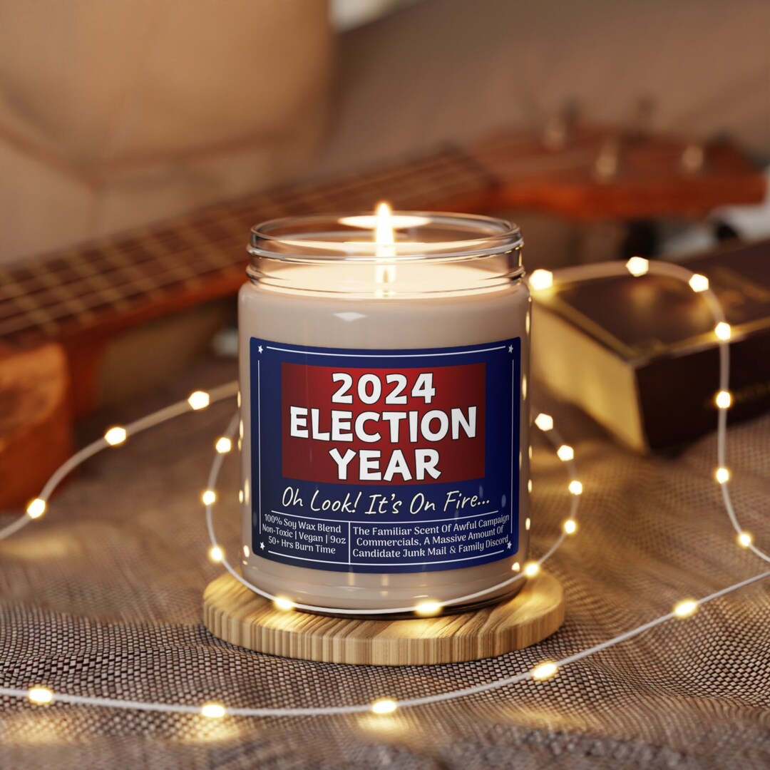 2024 Election Candle, Light up the Room With Political Controversy ...