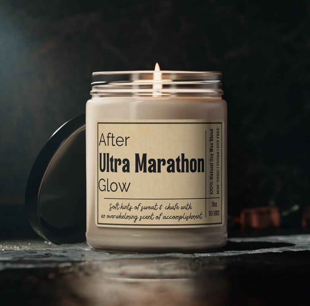 ULTRA MARATHON CANDLE, Ultra Marathon Gift, Gifts for Runners, Long ...