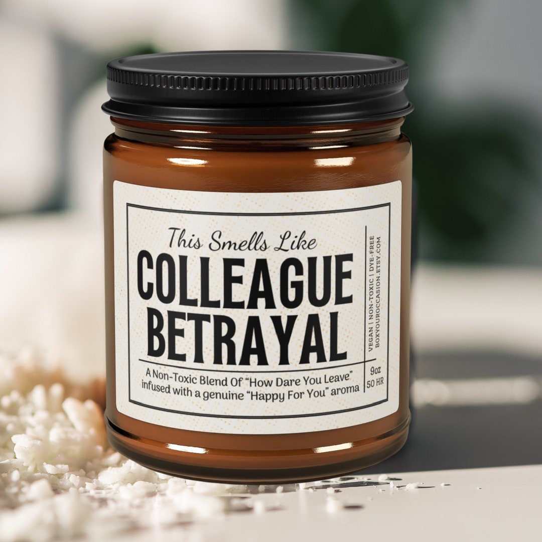 Going Away Gift for Colleague Boss Retiring Gift Coworker Betrayal ...