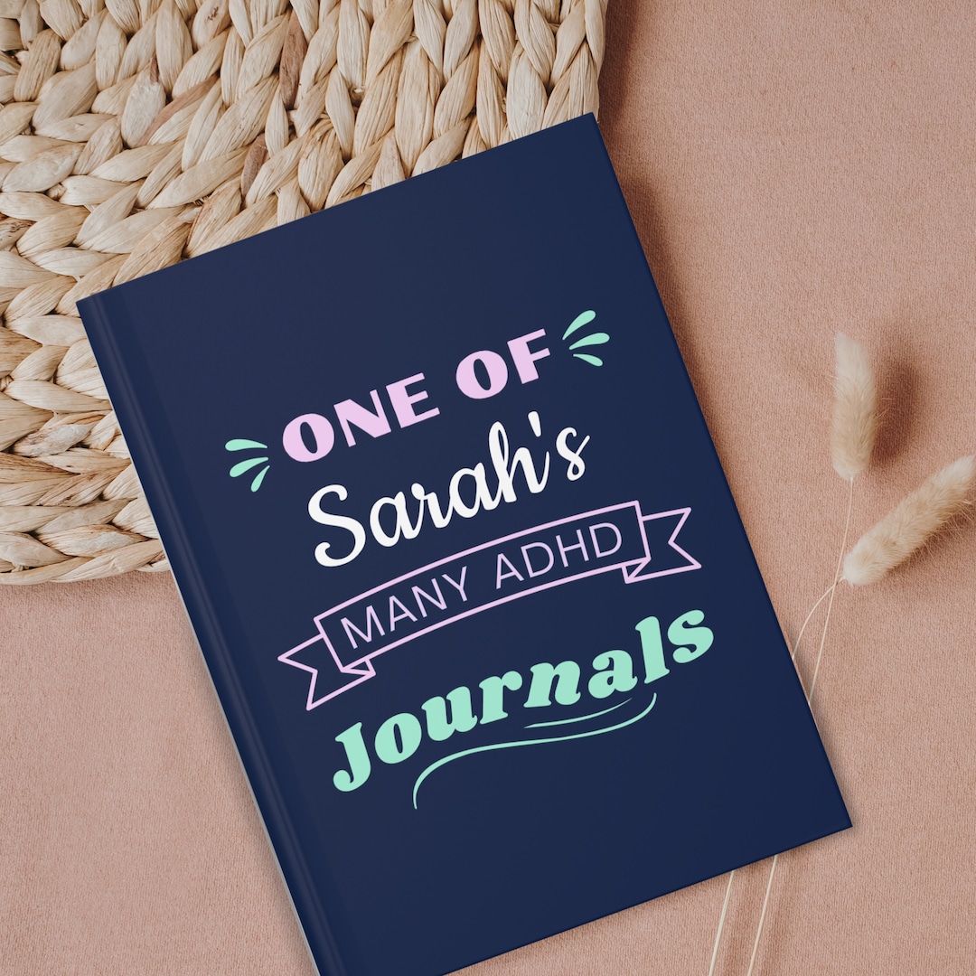 Custom ADHD Journal Brain Dump Journal Gift for Her ADHD Productivity ...