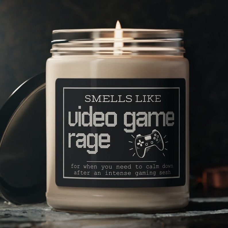 Video Game Candle | Gamer Gifts | Gamer Birthday | Gaming Gifts for Men ...