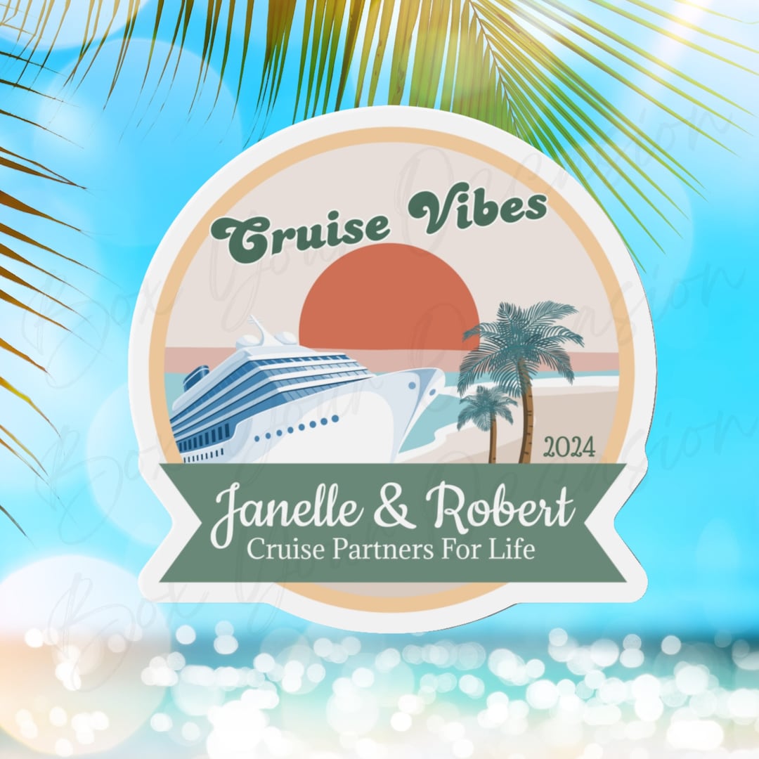 Personalized Cruise Door Magnet Custom Cruise Magnet Honeymoon Cruise ...