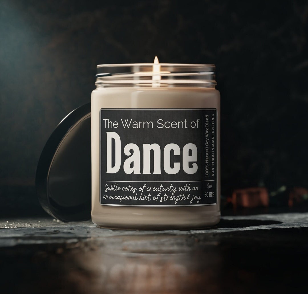 DANCE CANDLE, Dance Teacher Gifts, Dance Team Gifts, Dancer Gifts, Hula ...