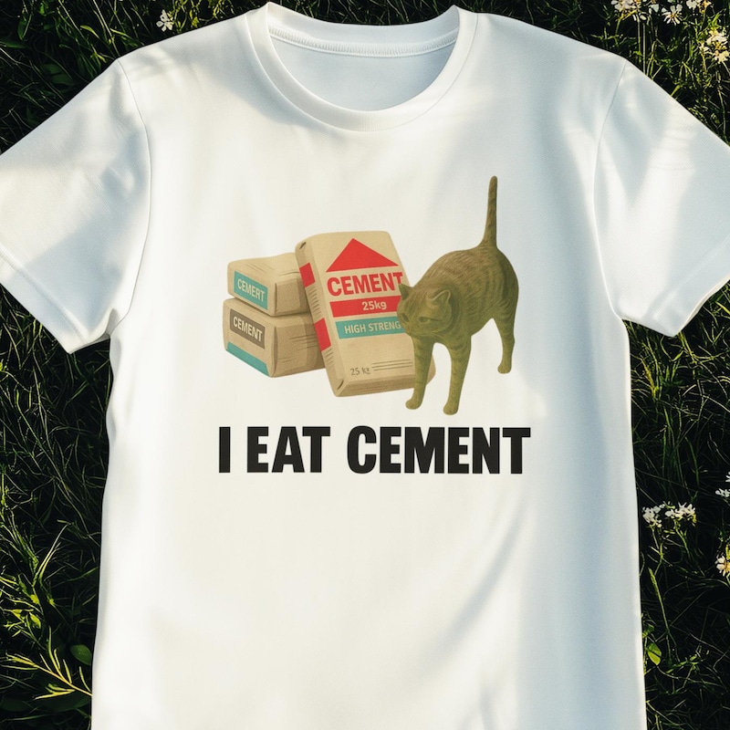 I Eat Cement Shirt - Etsy