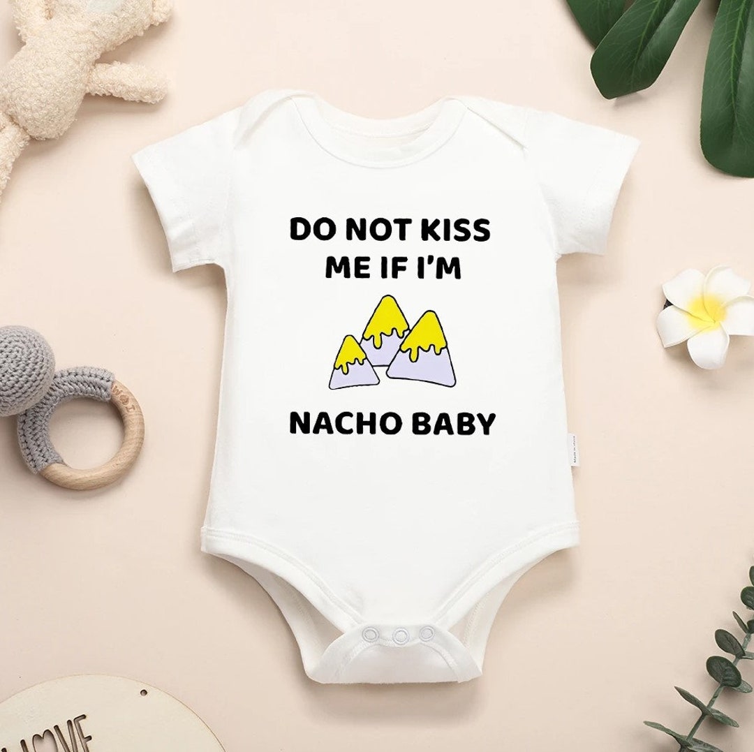 Nacho Baby Vest: Funny Newborn Gift, Humorous Baby Bodysuit - Etsy