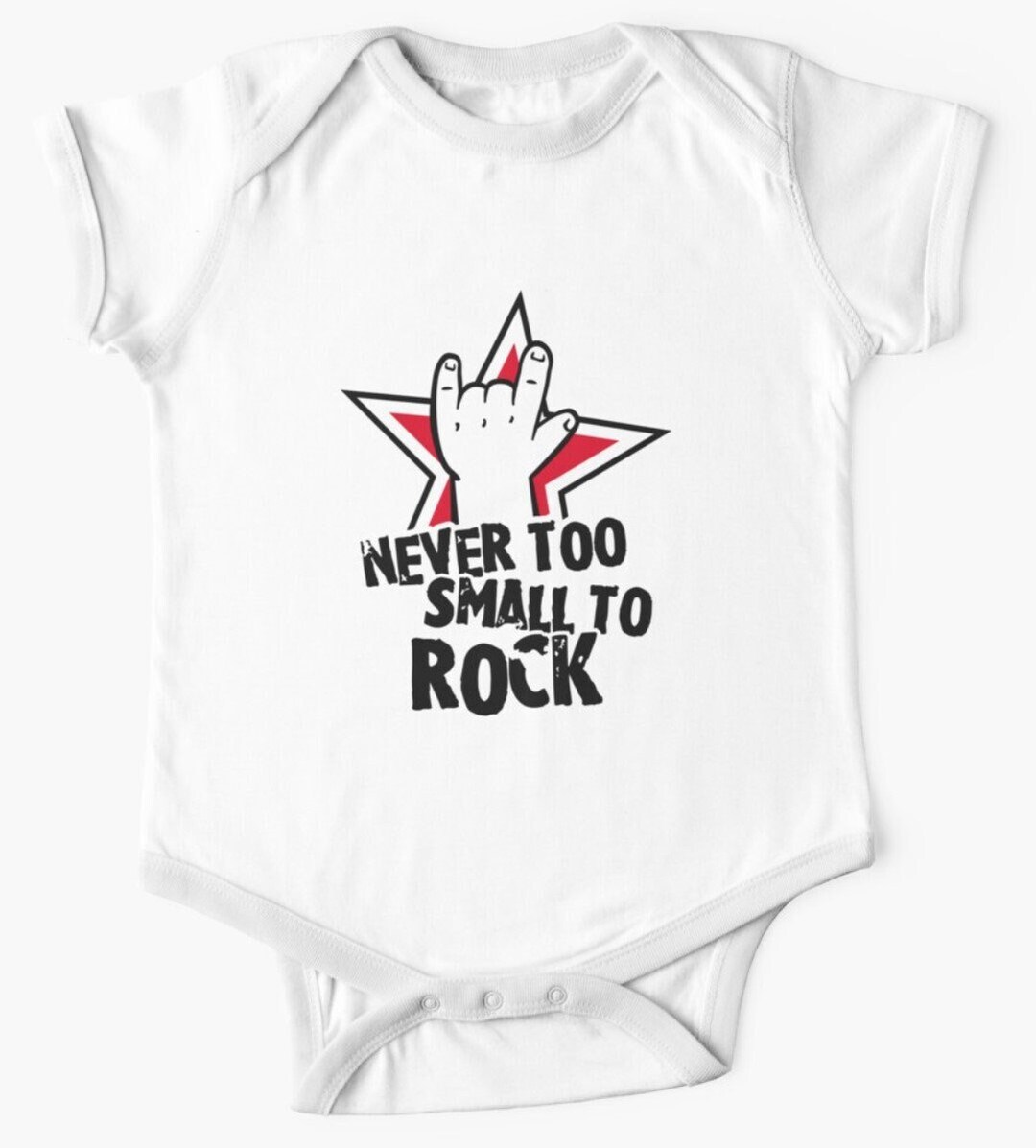 Rocker Baby Bodysui - Never Too Small to Rock - Metal Baby - Metal Head ...