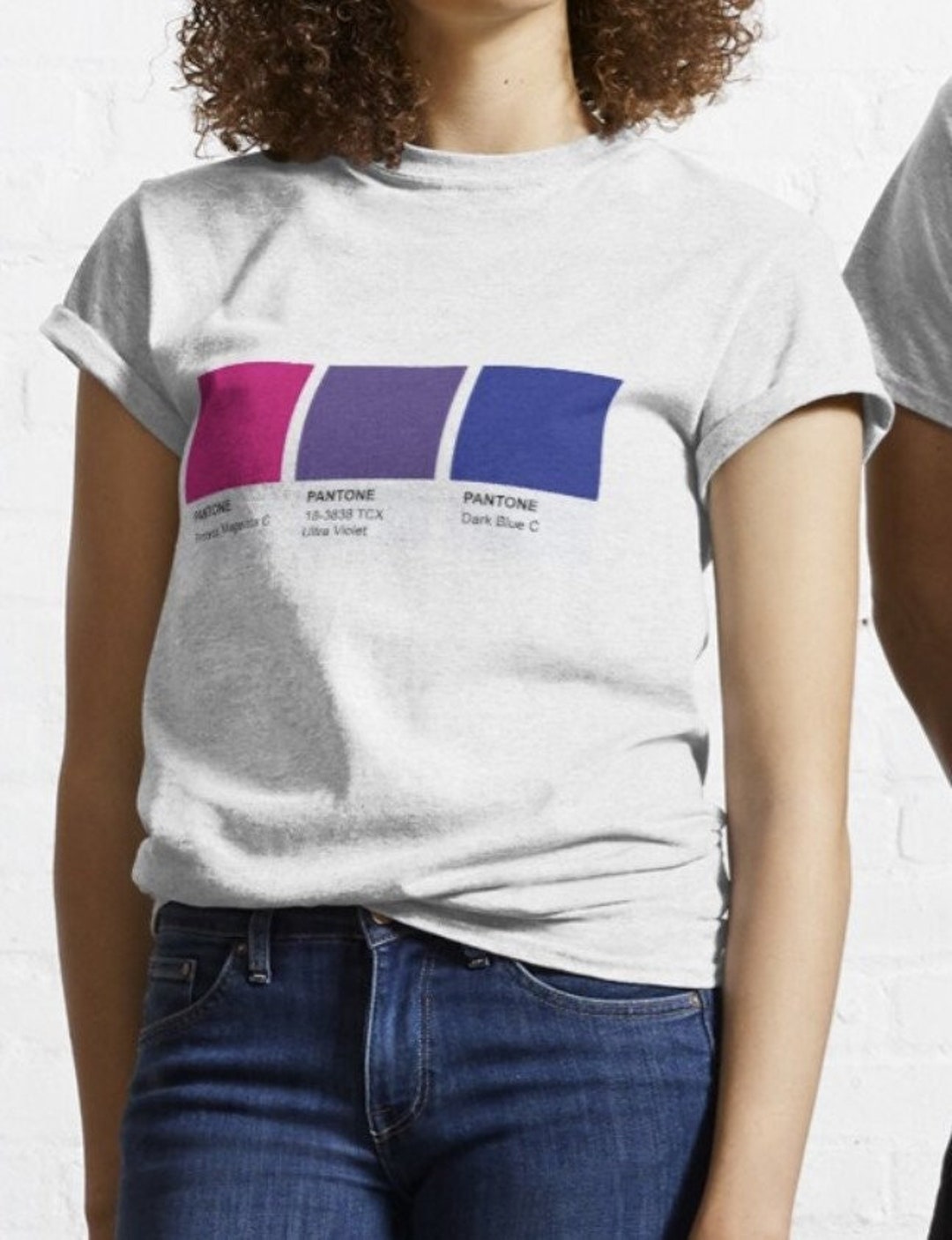Bisexual Pride T-shirt: Pantone Palette LGBTQ Tee - Etsy