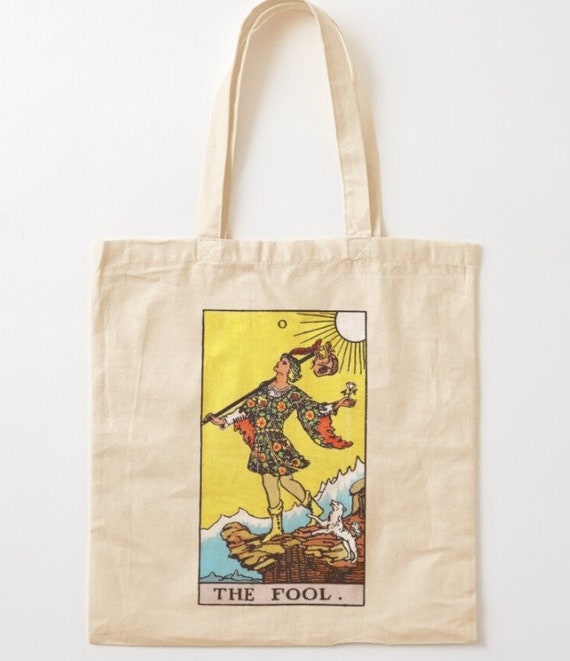 The Fool Tarot Card Tote Bag Premium Quality | Etsy