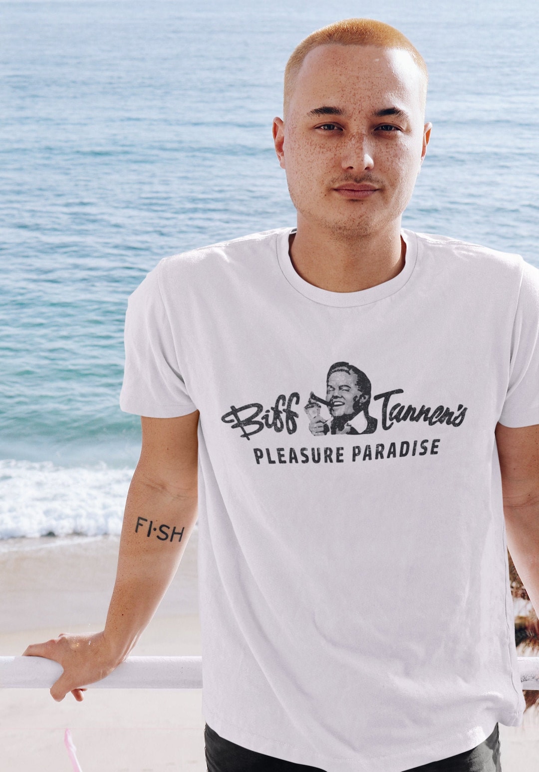 Biff Tannen Pleasure Paradise T Shirt / Back to the Future / %100 ...