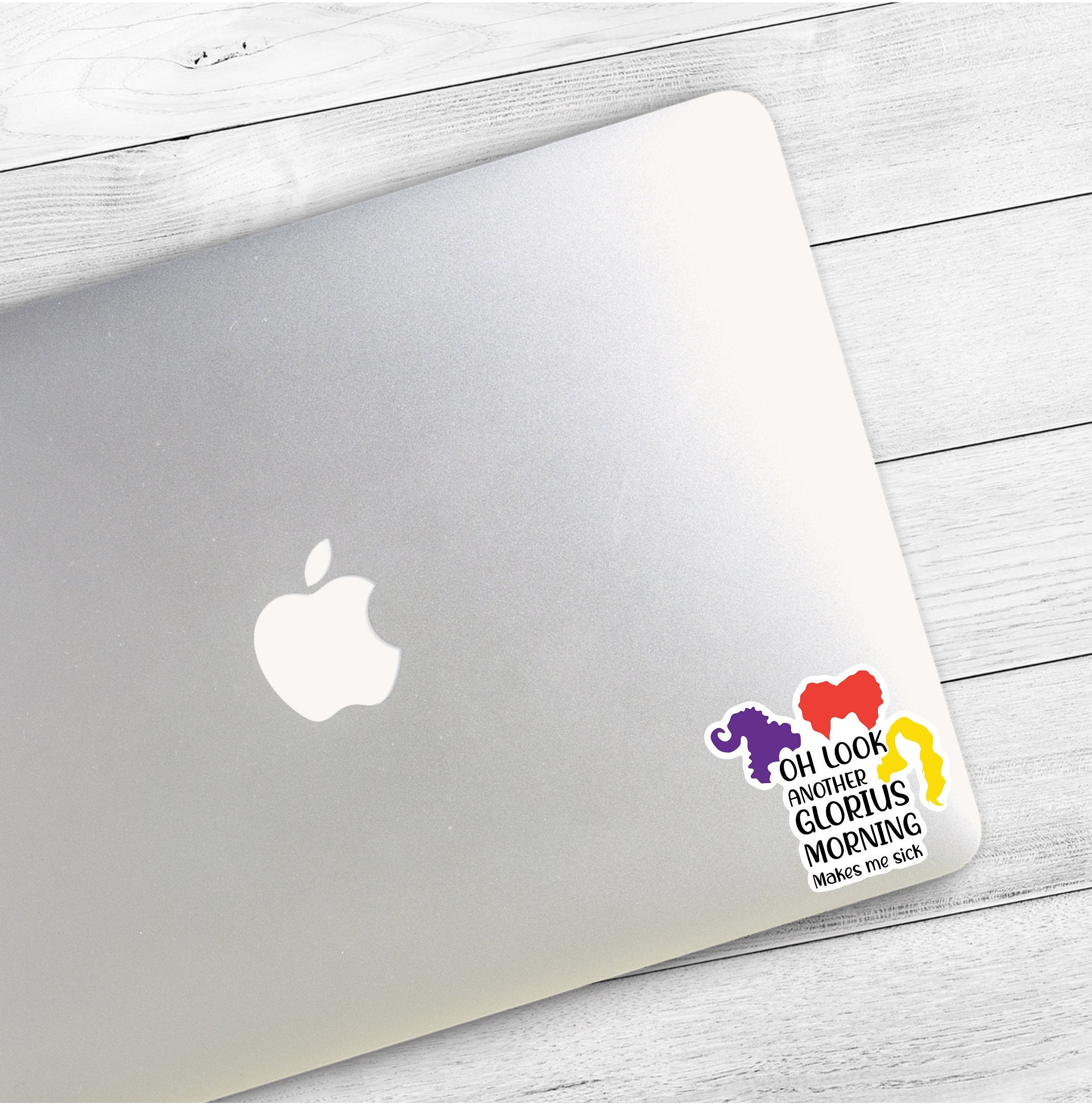 Oh, Look! Laptop and Water Bottle Waterproof Sticker - Etsy