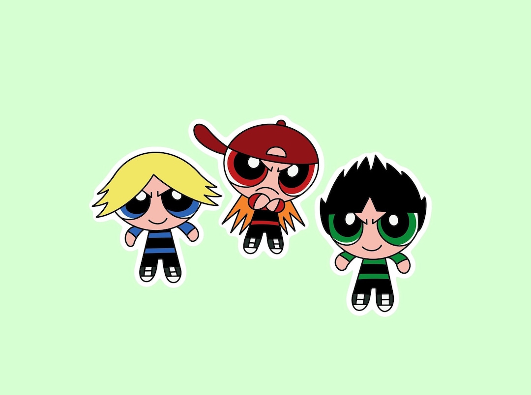 Rowdy Ruff Boys Laptop and Water Bottle Waterproof Sticker Pack - Etsy