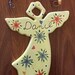 Ceramic Angel Wall Hangings Dream, Dance, Believe, Smile - Etsy