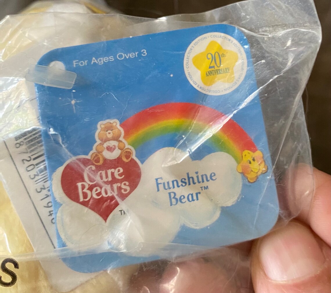 Talking Care Bears Snuggle Friends Plush Bear 8" New Sealed in Package ...