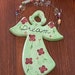 Ceramic Angel Wall Hangings Dream, Dance, Believe, Smile - Etsy