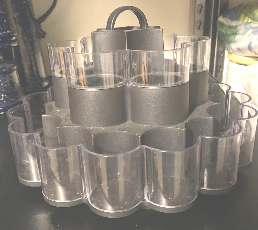 Pampered Chef Spice Turntable and Rotating Carousel Rack - Etsy