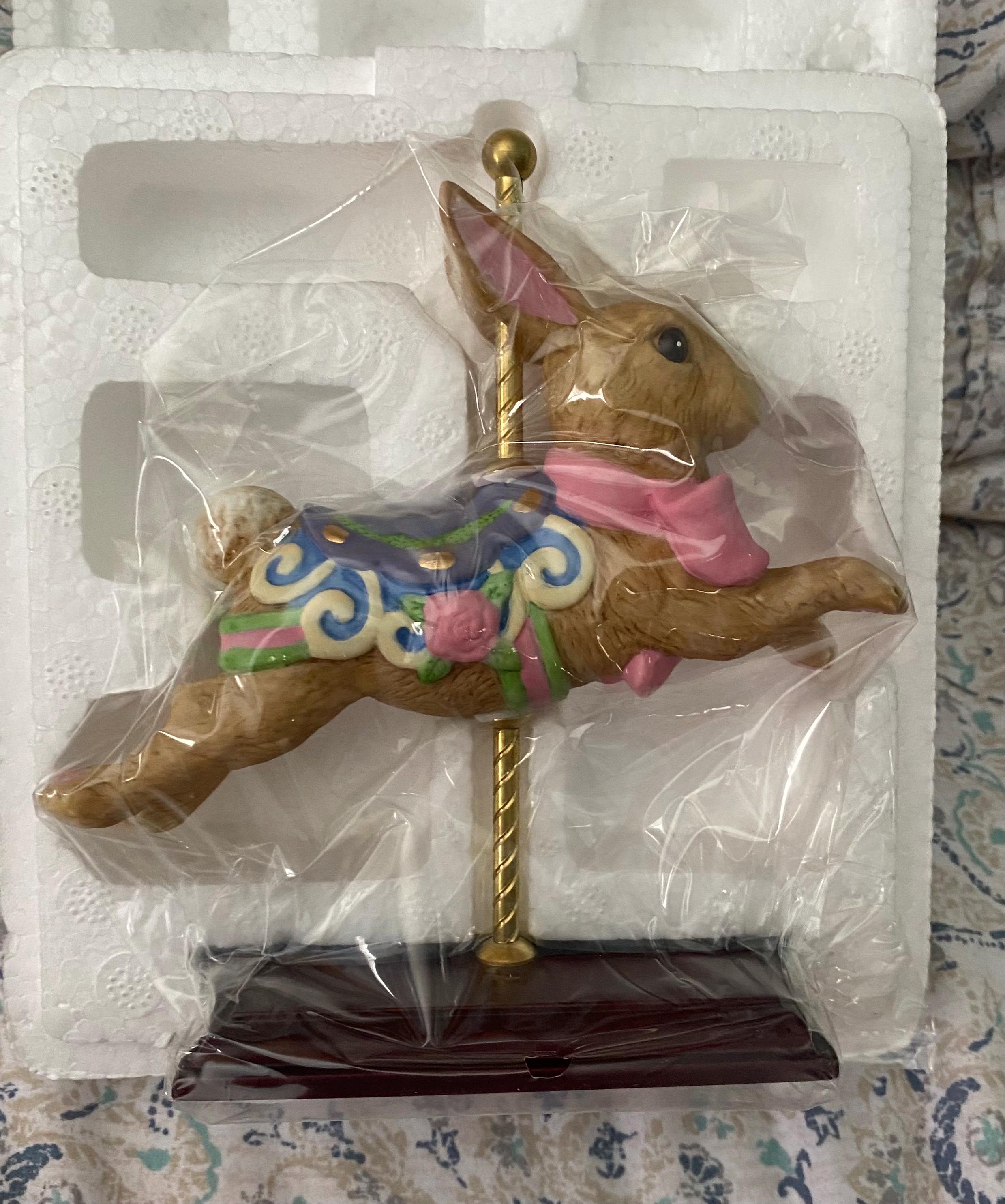 Avon Carousel Animal Collection RABBIT - Etsy
