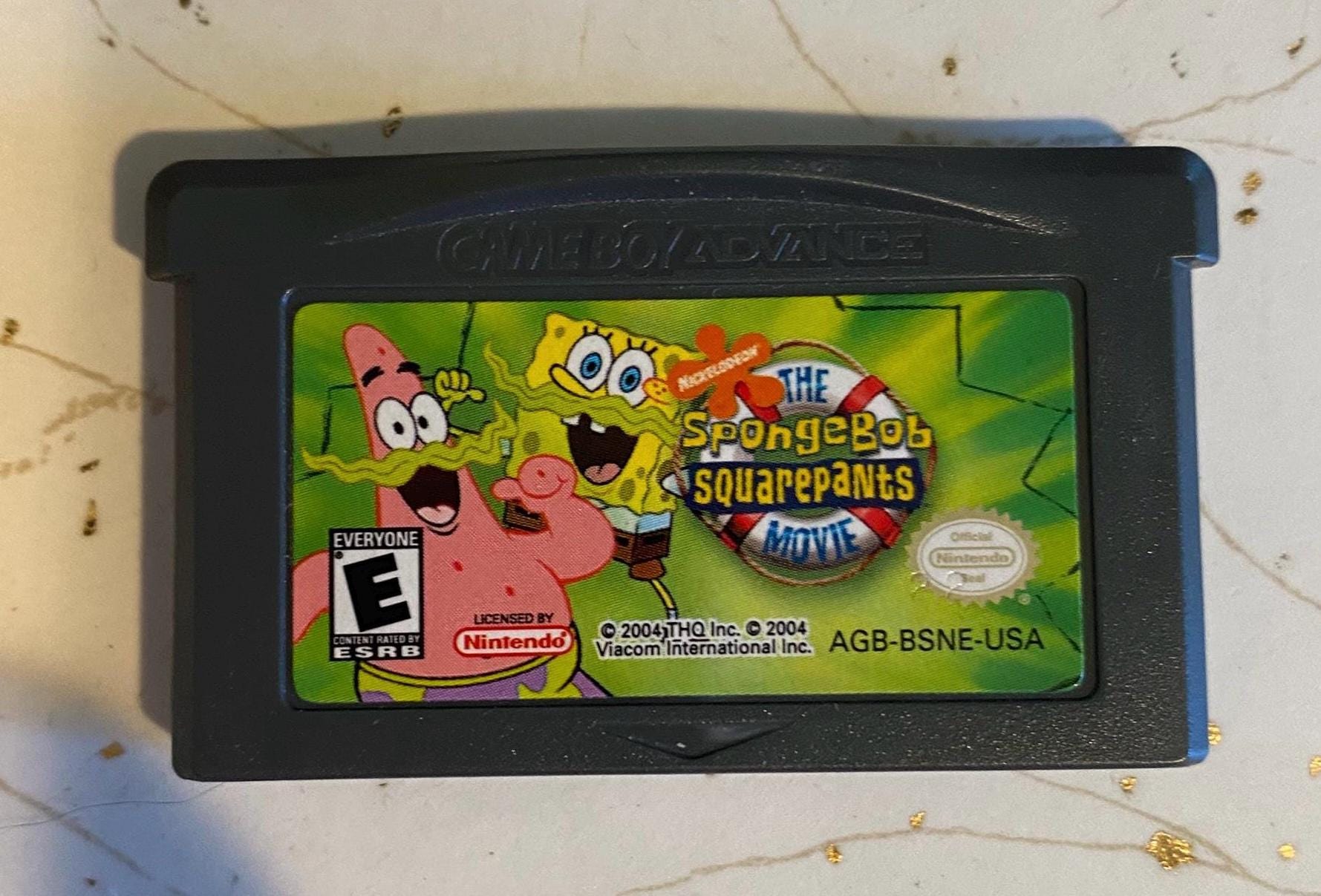 Spongebob Squarepants the Movie Gameboy Advance Video Game - GBA - Etsy