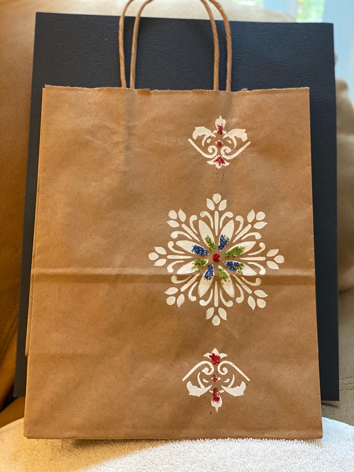 Decorative Brown Paper Bags - Etsy
