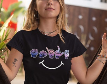 Sign Language Shirt | Etsy