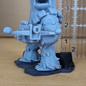 Chewbacca Chibi Star Wars Fan Art 3d Printed Figure Unpainted ...