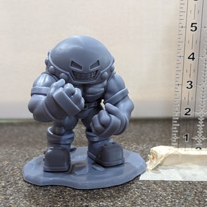 Juggernaut Chibi Marvel Fan Art 3d Printed Figure Unpainted Unassembled ...