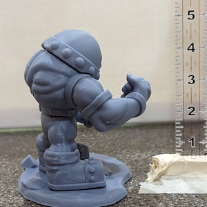 Juggernaut Chibi Marvel Fan Art 3d Printed Figure Unpainted Unassembled ...