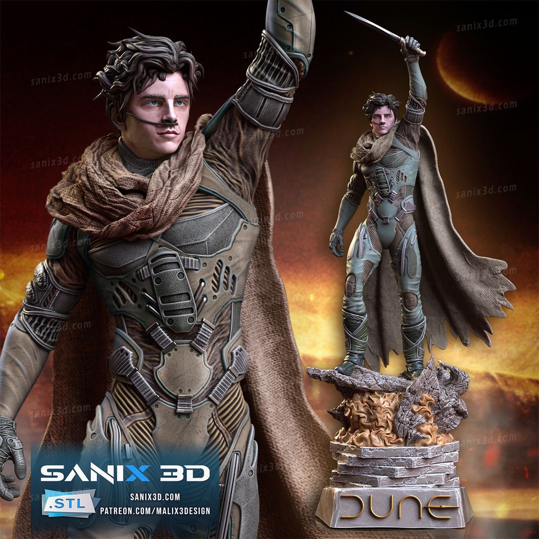 1:8 Paul Atreides Fan Art by Sanix3d Dune Fan Art Movie Fan Art - Etsy