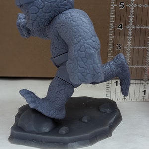 Thing Chibi Marvel Fan Art Fantastic Four Fan Art 3d Printed Figure ...