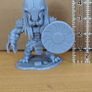 Predator Prey Chibi Movie Fan Art 3d Printed Figure Unpainted ...