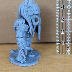 Predator Prey Chibi Movie Fan Art 3d Printed Figure Unpainted ...